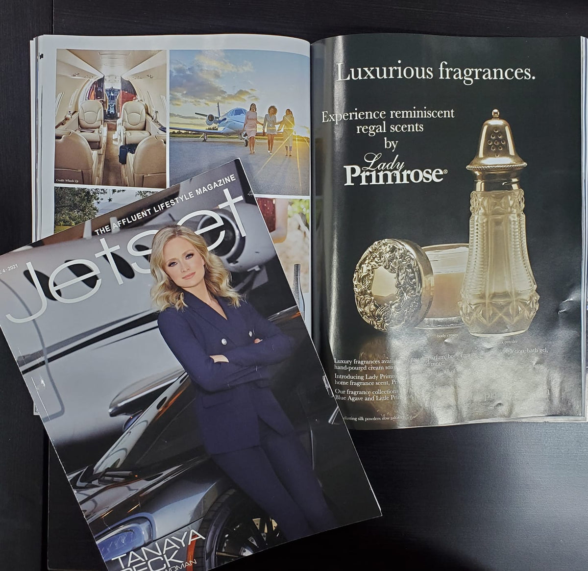 Lady Primrose, Jetset Magazine 2021, Holiday Edition | December 2021,