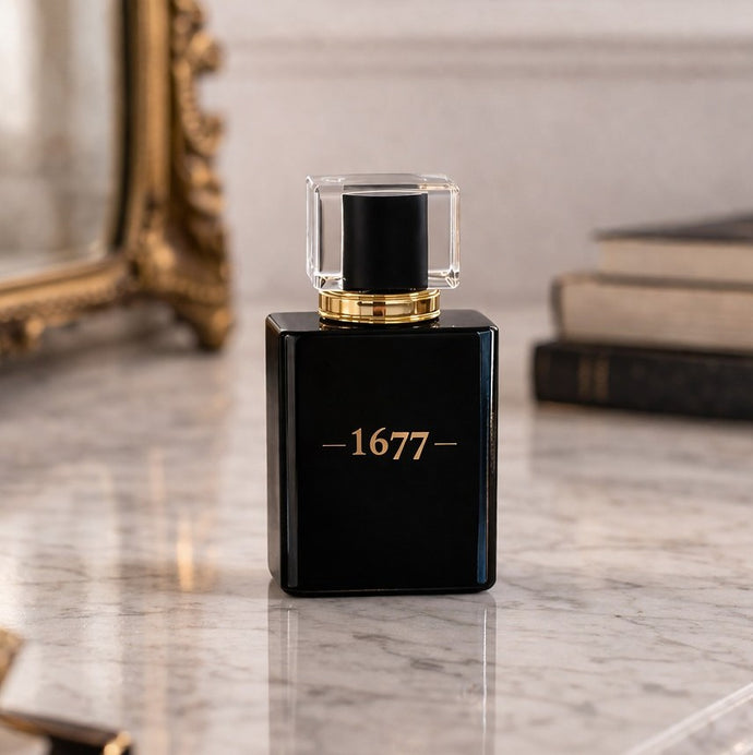 Gentlemen 1677 Cologne 50mL | Warm Woody Amber | Lady Primrose