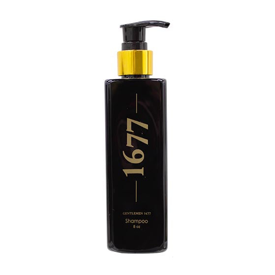 Gentlemen 1677 Shampoo 8oz | Warm Woody Amber Hair Care | Lady Primrose